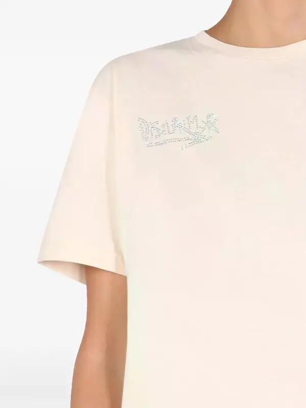 DISCLAIMER Rhinestone-logo T-shirt