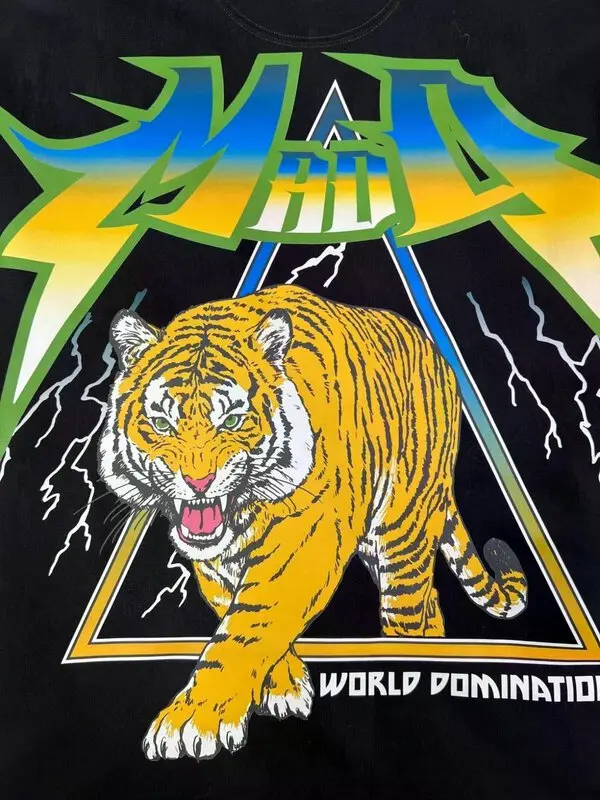 M4MADDMAXX Tiger-graphic T-shirt