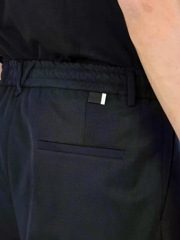 LOW BRAND Pleated Tailored Trousers