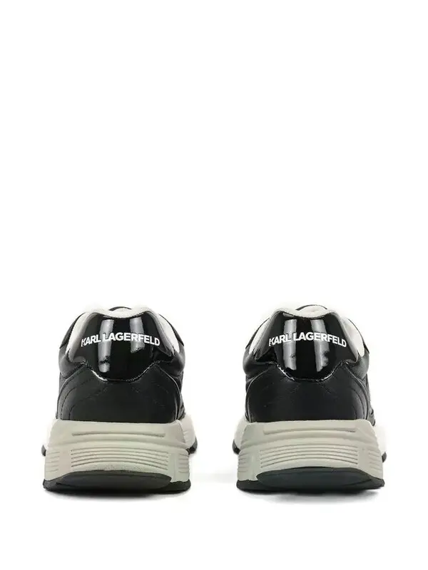 Karl Lagerfeld Logo Leather Sneakers