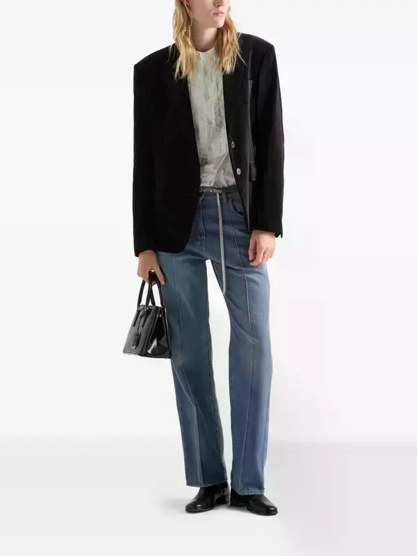 Prada Single-breasted Blazer - Black