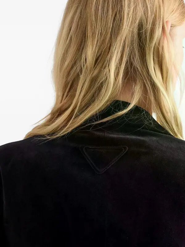 Prada Single-breasted Blazer - Black