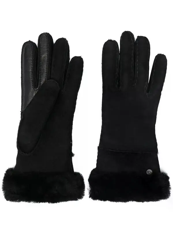 UGG Shearling Gloves - Black