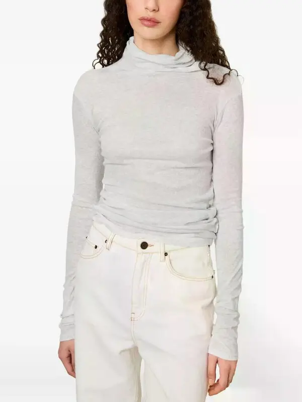 American Vintage Massachusetts Mock-neck T-shirt