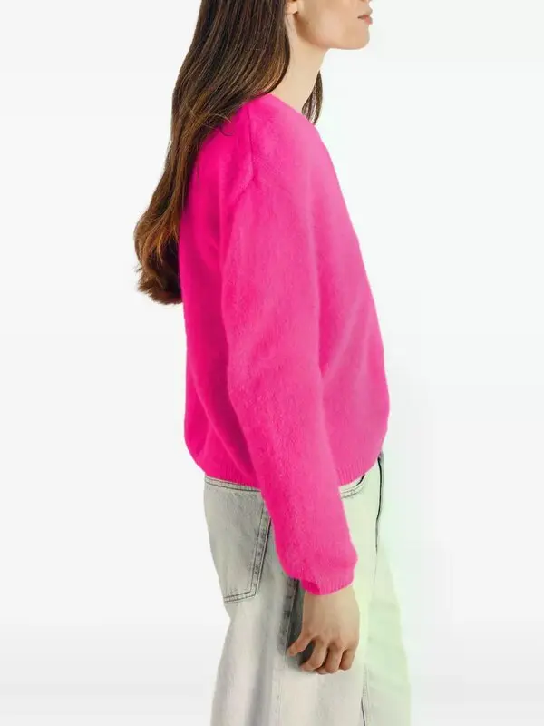 American Vintage Vitow Button Cardigan - Pink