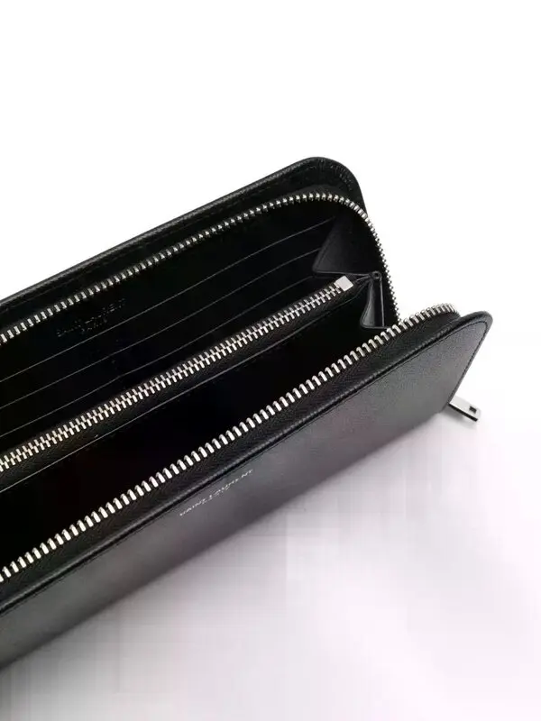 Saint Laurent Logo-stamp Wallet
