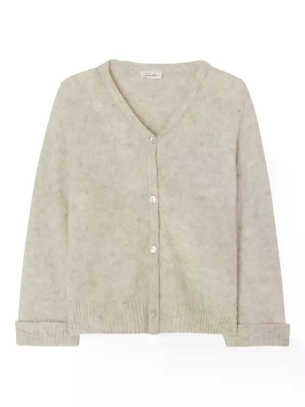 American Vintage Button V-neck Cardigan