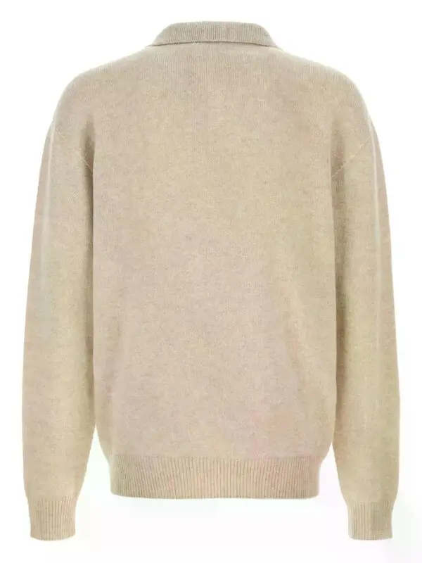 THE ROW Leach Mélange-effect Sweater