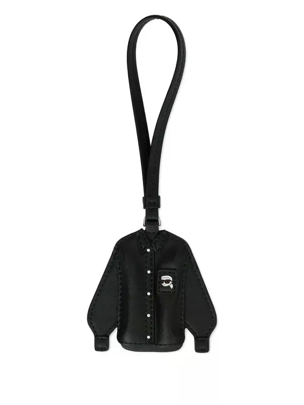Karl Lagerfeld Ikon Shirt Charm - Black