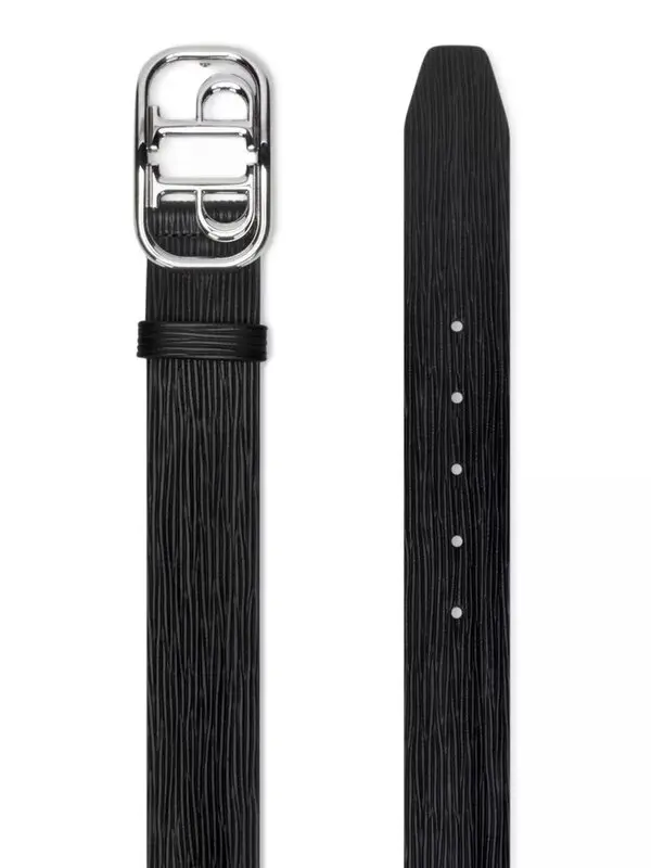 Philipp Plein Logo-buckle Leather Belt