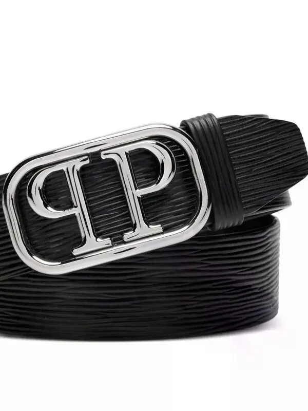 Philipp Plein Logo-buckle Leather Belt