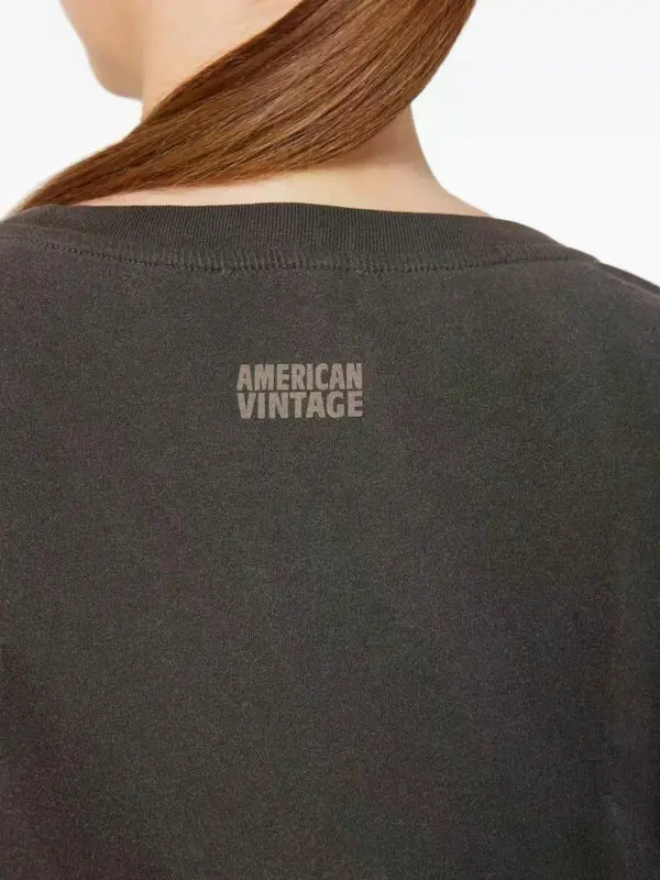 American Vintage Boat Neck T-shirt
