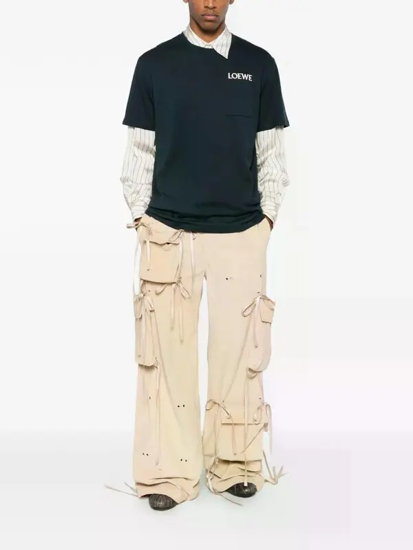 Loewe Pocket-detail T-shirt - Blue