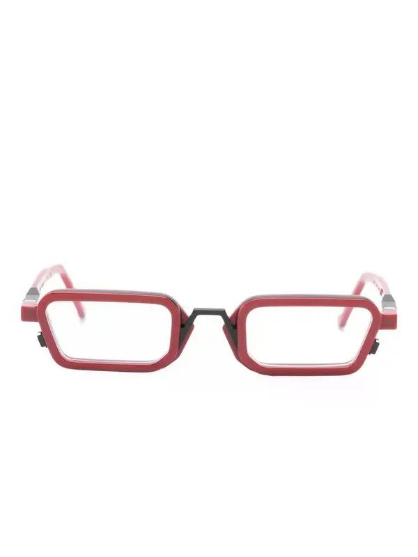 VAVA EYEWEAR Rectangle-frame Eyeglasses - Red