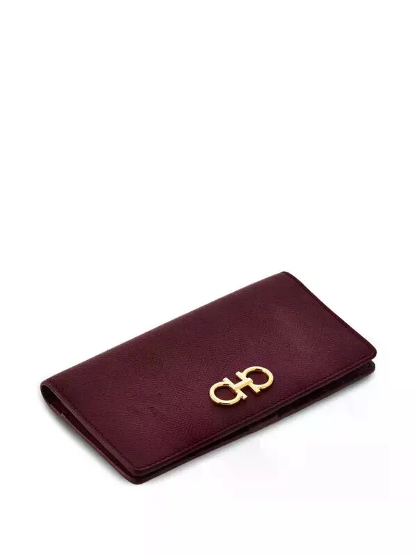 FERRAGAMO Gancini Buckle Continental Wallet
