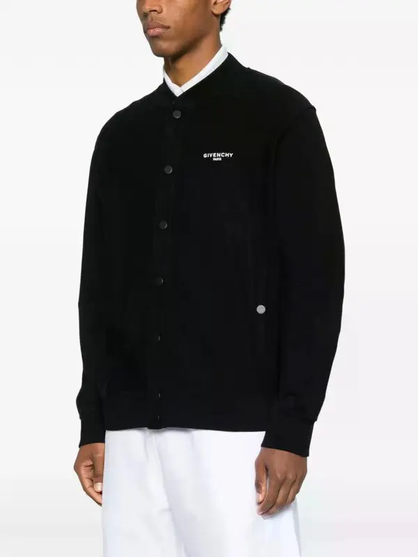 Givenchy Buttoned Bomber Jacket