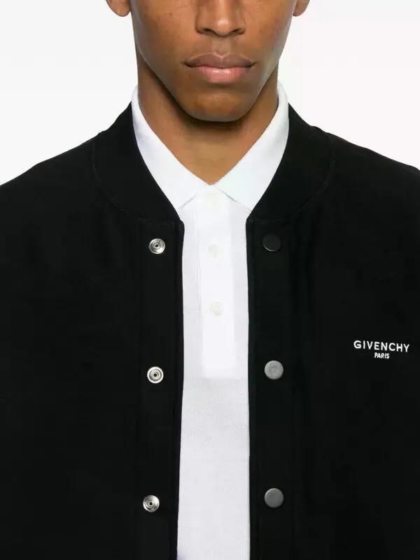 Givenchy Buttoned Bomber Jacket