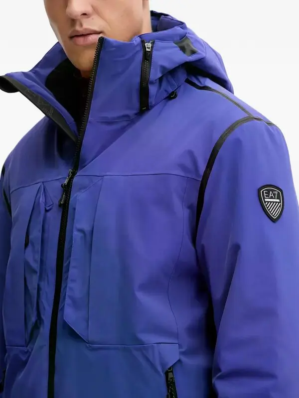 EA7 Logo Patch Ski Jacket