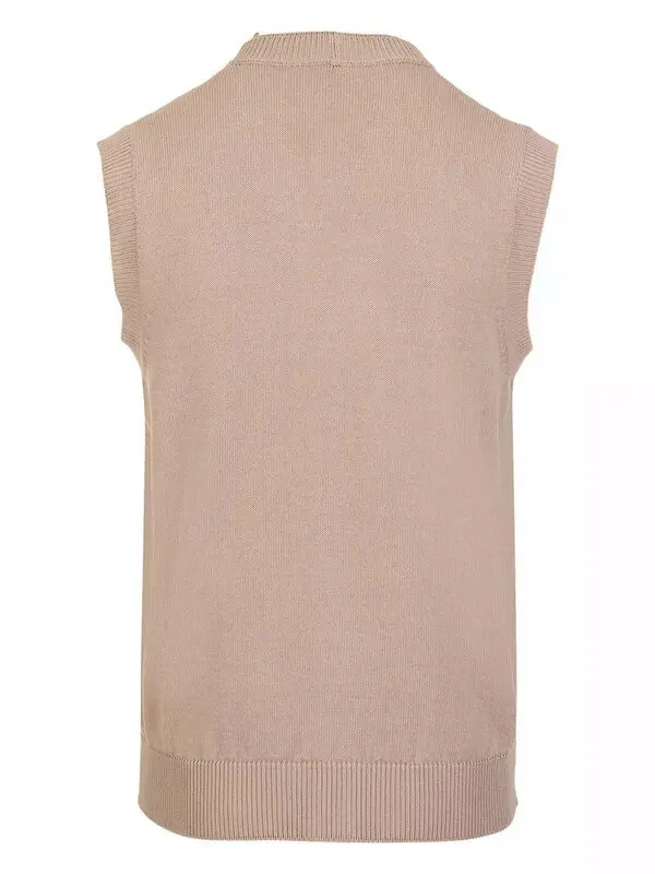 Eleventy Buttoned Gilet - Neutrals