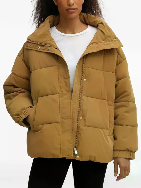 EA7 Quilted Belted Jacket