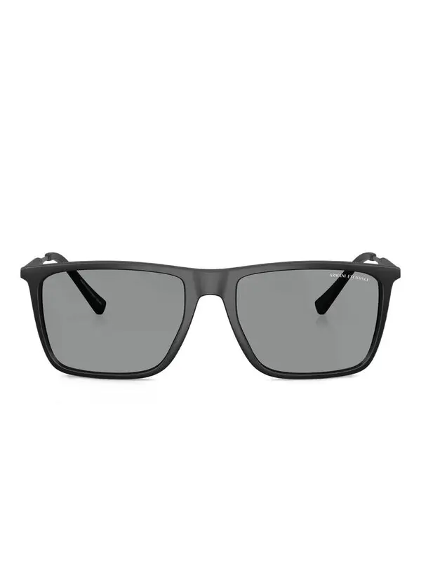 Armani Exchange Square-frame Sunglasses - Black