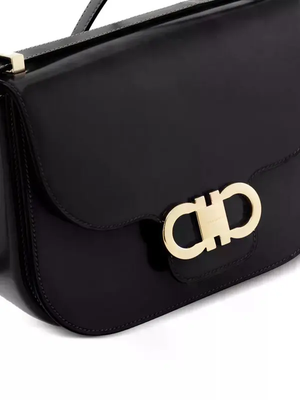 FERRAGAMO Gancini Leather Crossbody Bag