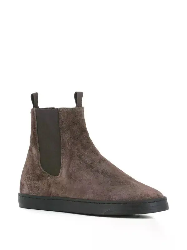 Officine Creative Suede Chelsea Boots - Brown