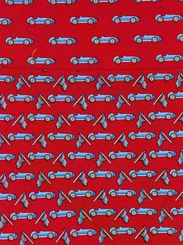 FERRAGAMO Printed Silk Necktie