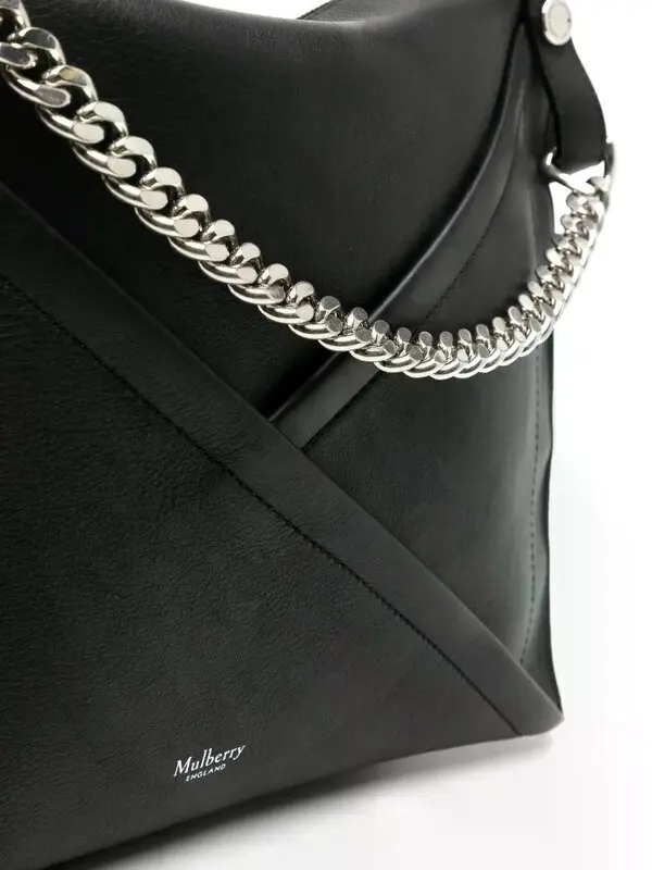 Mulberry Zipped Matte Bag