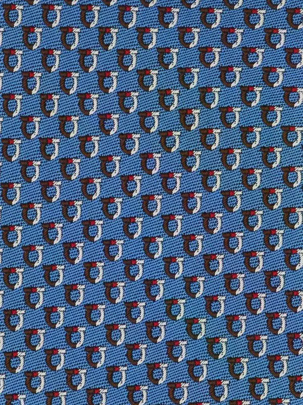 FERRAGAMO Jacquard Gancini Tie