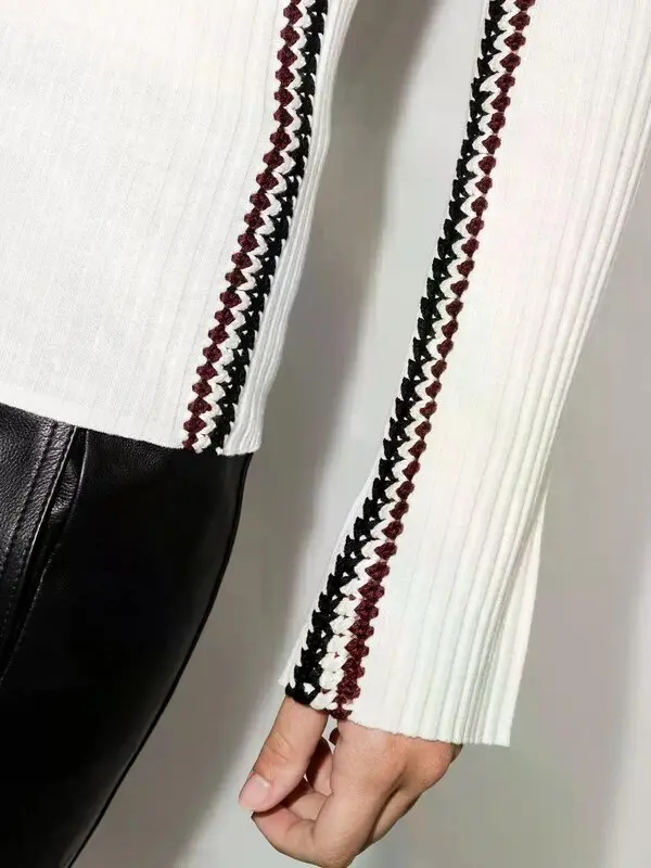 Chloé Crochet-trim Jumper