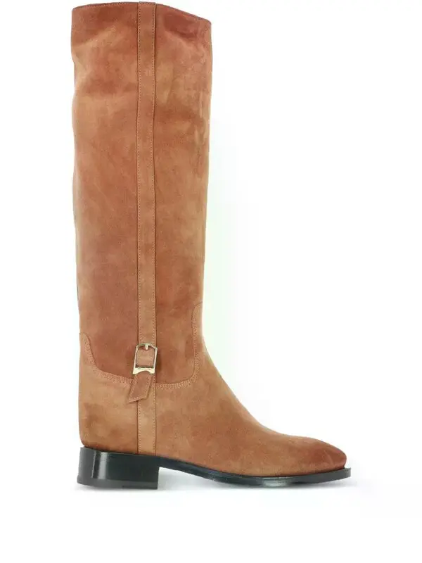 Santoni Buckle Boots