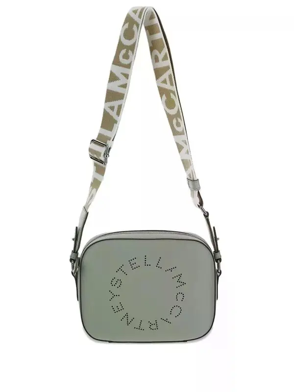 Stella McCartney Logo Cross Body Bag - Green