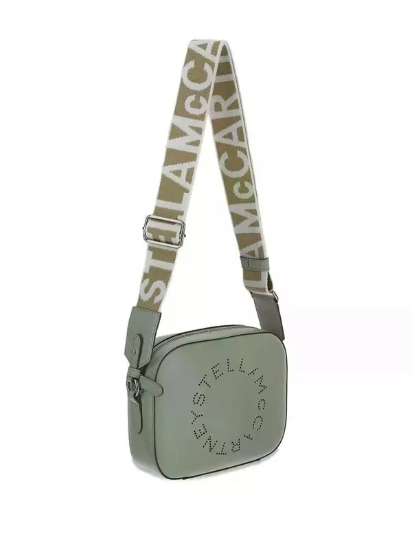 Stella McCartney Logo Cross Body Bag - Green