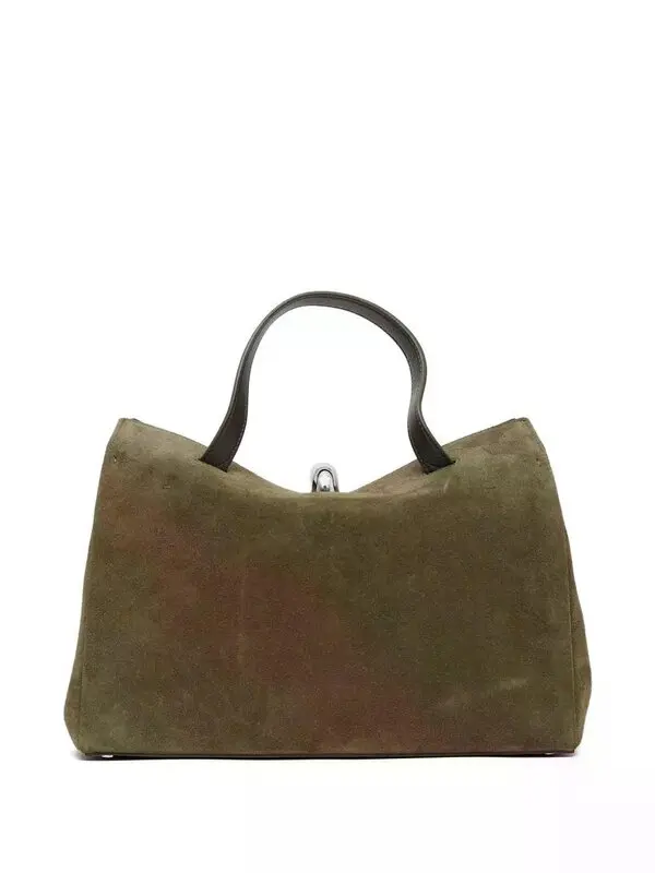 Jacquemus The Valérie Magnetic-closure Tote Bag - Green