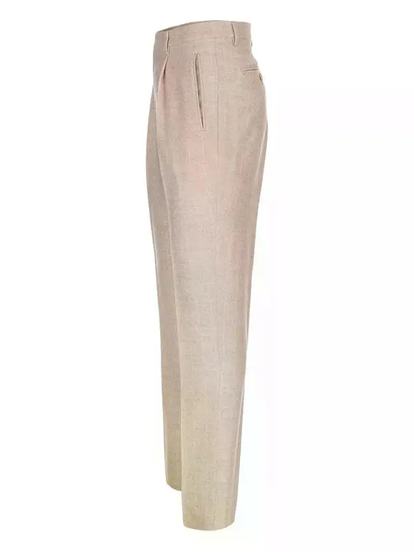 Etro Pleated Trousers - Neutrals