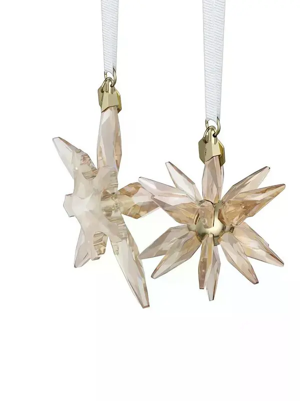SWAROVSKI Star Crystal Ornament Set