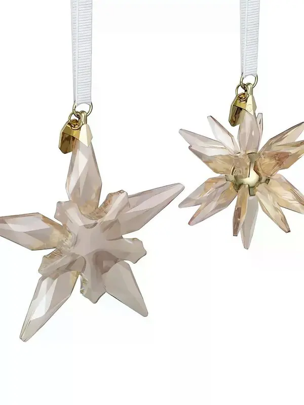 SWAROVSKI Star Crystal Ornament Set