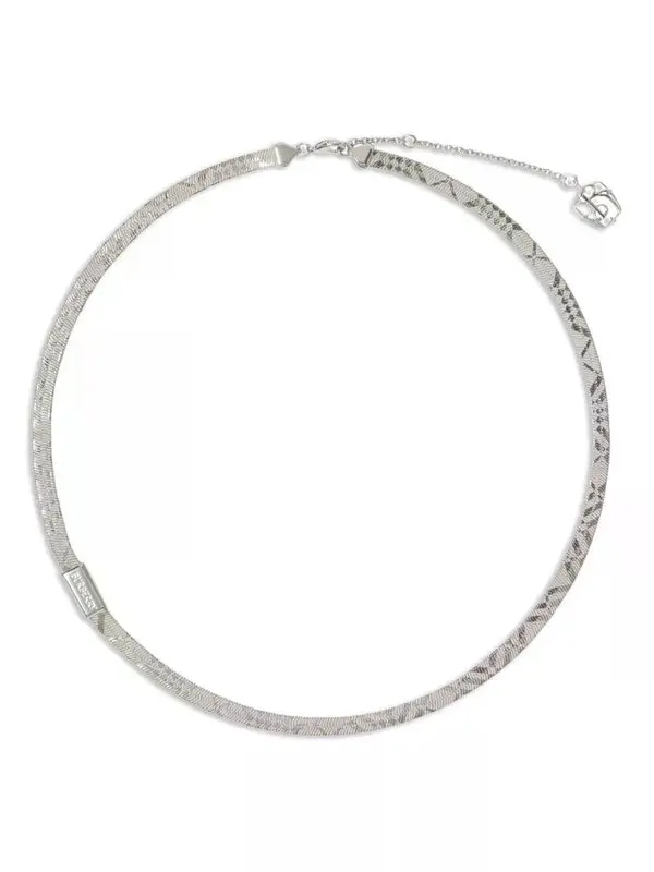 Burberry Engraved-check Necklace