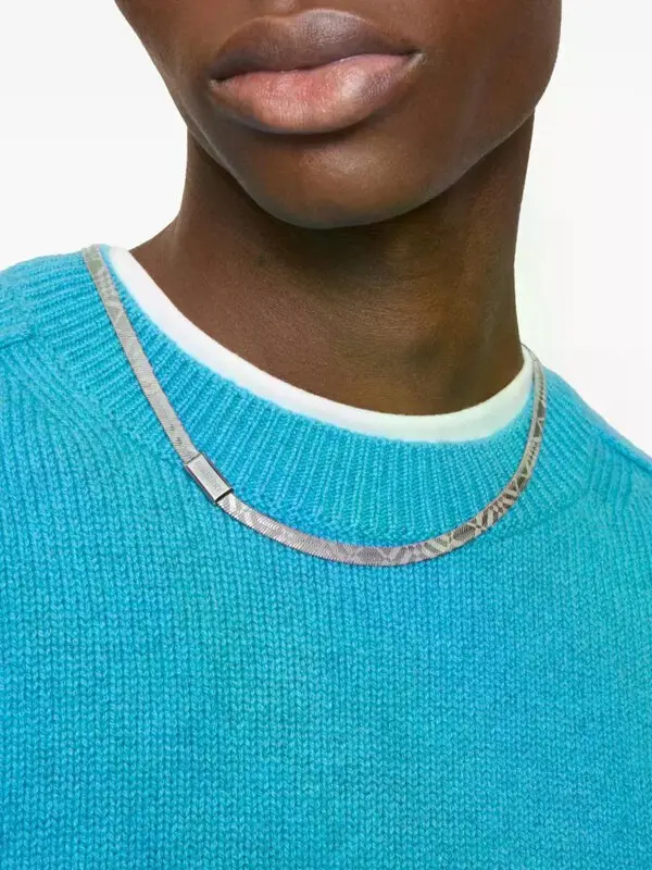 Burberry Engraved-check Necklace