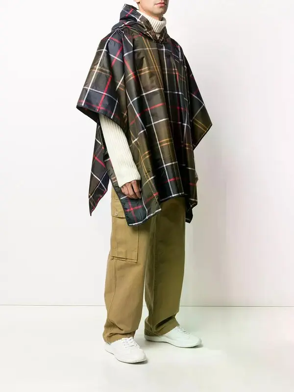 Barbour Sproof Tartan Poncho