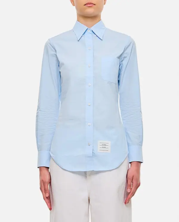 Thom Browne Classic Shirt With Collar
