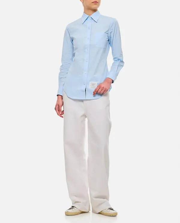 Thom Browne Classic Shirt With Collar