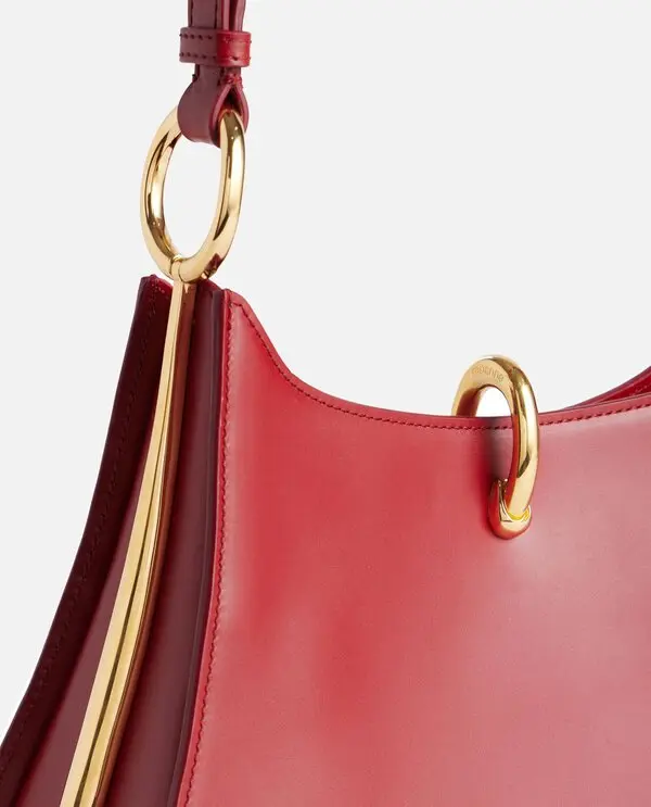Rabanne Ring Shoulder Bag - Red