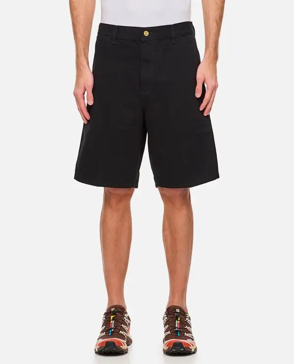 Carhartt Work In Progress Wide Shorts With Large Pockets - Black