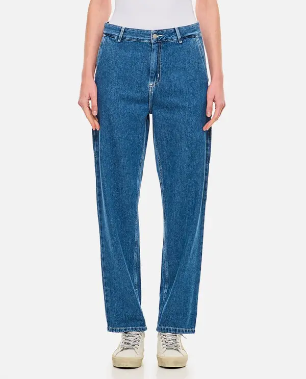 Carhartt Work In Progress Maverick" Straight Jeans - Blu