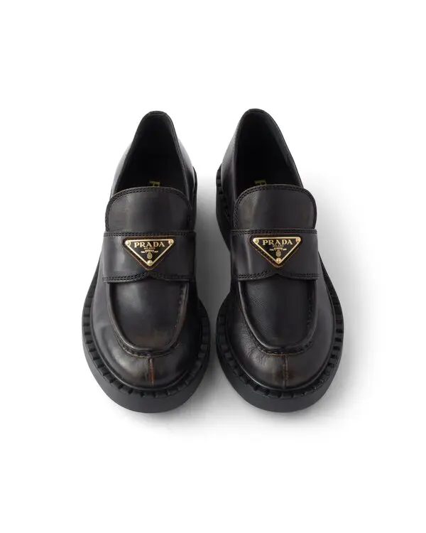Prada Leather Loafers