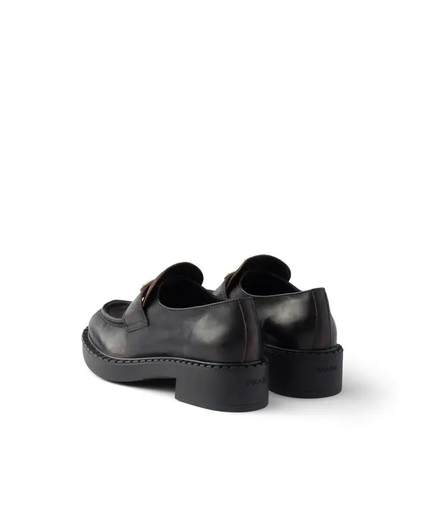 Prada Leather Loafers