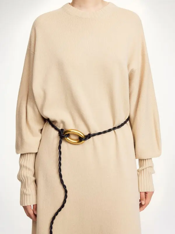 BY MALENE BIRGER Ova Small Leather Belt