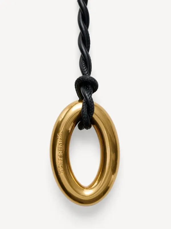 BY MALENE BIRGER Ova Small Leather Belt